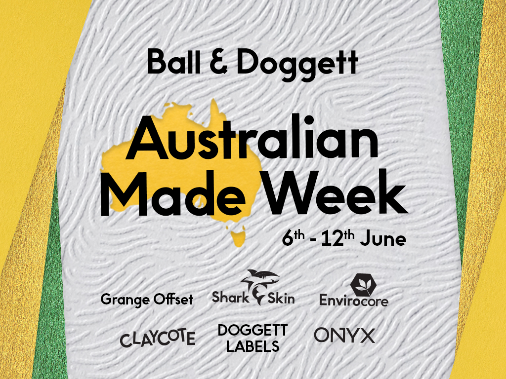 Celebrating Australian Made Week 2022 - Ball & Doggett